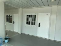 China Flat Pack Container House with Furniture 20FT 40FT Heat and Sound Insulation Custom Size for sale