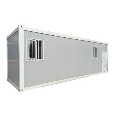 China Flat Pack Container House 20ft 40ft Prefab Home with Bathroom Kitchen Galvanized Steel for sale