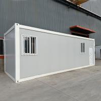 China Detachable Container House Modular Sandwich Panel 40HQ Temporary Hospital Labor Camp for sale