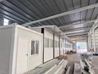 China Fireproof Flat Pack Container House 20FT 40FT Galvanized Steel Sandwich Panel for sale