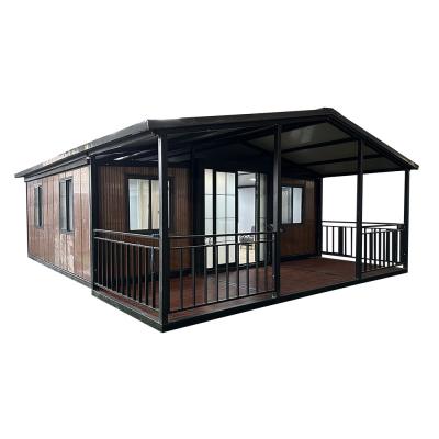 China 20ft Detachable Expandable Modular Container House with Sandwich Panel Flooring 75mm Insulation for sale