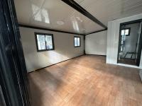 China 20ft Detachable Expandable Modular Container House with Sandwich Panel Flooring 75mm Insulation for sale