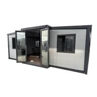 China Customized Expandable Container House 20FT 40FT Steel Luxury Portable Home with Kitchen 2 Bedroom for sale