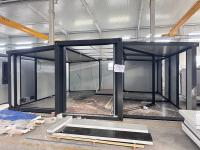 China Customized Expandable Container House 20FT 40FT Steel Luxury Portable Home with Kitchen 2 Bedroom for sale