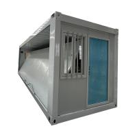 China Expandable Folding Container House 20ft 40ft Galvanized Steel 2 Bedroom Portable Modular Home for sale