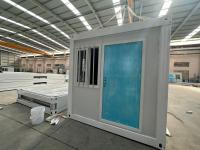 China Expandable Folding Container House 20ft 40ft Galvanized Steel 2 Bedroom Portable Modular Home for sale