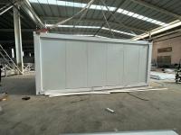 China Expandable Folding Container House 20ft 40ft Galvanized Steel 2 Bedroom Portable Modular Home for sale