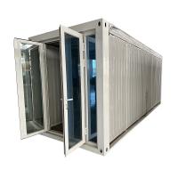 China 40ft Expandable Container House Steel Frame Sandwich Panel Prefabricated Villa Quick Build 2 Hours Installation for sale