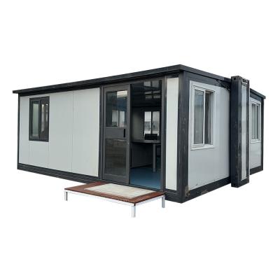 China Expandable Container House 20ft 40ft Custom Layout Color Prefabricated Modular Steel Frame Home for sale