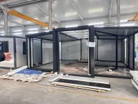 China Expandable Container House 20ft 40ft Custom Layout Color Prefabricated Modular Steel Frame Home for sale