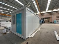 China Custom Folding Container House 20ft 40ft Prefabricated Portable Galvanized Steel with Aluminum Window for sale