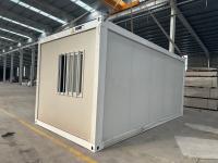 China Portable Foldable Container House 5800x2500mm Galvanized Steel Heat Sound Insulation for sale
