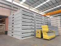 China Flat Pack Container House 20ft 40ft Modern Prefab Home Aluminum Window Custom Color Easy Install Galvanized Steel for sale