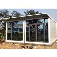 China Flat Pack Container House 20ft 40ft Fire Proof Prefab Housing for Hotel Resort Living for sale