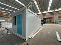 China 20ft 40ft Folding Prefab Container House Office Portable Foldable Home 5800mm for sale