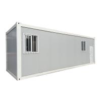 China Customizable Galvanized Steel Flat Pack Container House 20FT 40FT Fast Install High Wind Rating for sale