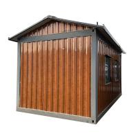 China Flat Pack Container House 20FT 40FT Galvanized Steel Sandwich Panel Prefab Home 30 Year Life for sale