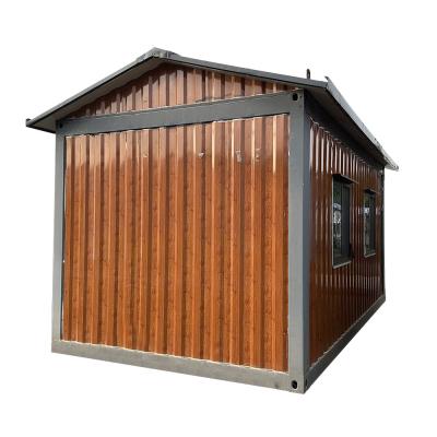 China Flat Pack Container House 20FT 40FT Galvanized Steel Sandwich Panel Prefab Home 30 Year Life for sale