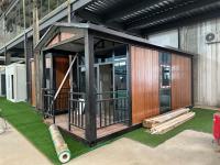 China Flat Pack Container House 20FT Insulated Prefabricated Home Easy Assembly Galvanized Steel for sale