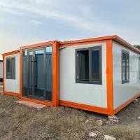 China 40FT Expandable Container House Modern Design Galvanized Steel Modular Home for sale