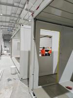 China Folding Container House 20ft 30ft 40ft Galvanized Steel Portable Office with 20 Year Service Life for sale