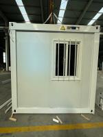 China Folding Container House 20ft 40ft Fast Build Steel Frame Sandwich Panel Prefab Windproof for sale