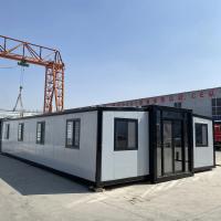 China Expandable Container Home 20ft 40ft Folding House Galvanized Steel Prefab Portable Living for sale