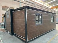 China Expandable Container House 40FT Customized Size 2 Bedrooms 1 Bathroom Waterproof Prefabricated Living House for sale