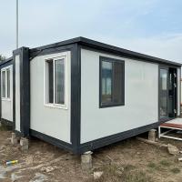 China 20ft 40ft Expandable Container House Fireproof Prefabricated Villa 2 Bedrooms 1 Bathroom for sale