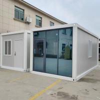 China 5.8x3m Detachable Container House with 50mm Rockwool Sandwich Panel for Office Camp for sale