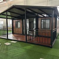China Expandable Container House 20FT 40FT Galvanized Steel Prefabricated Living Home for sale