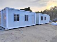 China Plastic Steel Window 20 40 Ft Light Steel Frame Customized Modular Detachable Container House for Workers for sale