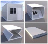 China Customized Color Folding Portable Container House 20ft 40ft with CE Certification for sale
