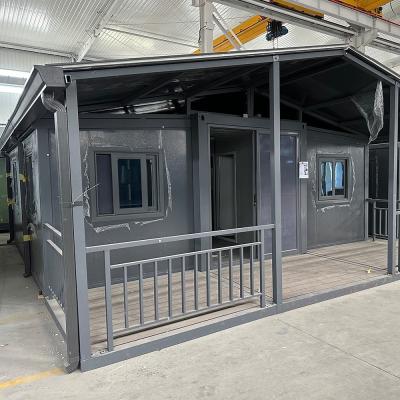 China Expandable Container House 20FT 40FT Steel Mobile Home with Thermal Insulation for sale