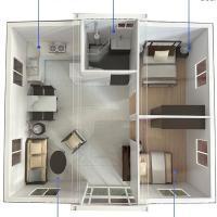 China Fully Customized Expandable Container House 20FT 40FT Prefabricated Modular Home 15-30 Year Service Life for sale