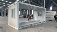 China Foldable Flat Pack Container House Popular Fold Out House with Steel Material for sale