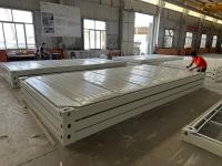 China Flat Pack Container House 2.5mm Galvanized Steel Sandwich Panel Prefab Mobile Office Home for sale