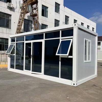 China Modern Detachable Container House 20FT 40FT Sound Insulation Low-Carbon Steel Frame Custom Color for sale