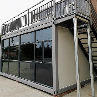 China Detachable Container Office House 20FT 40FT Customized Low Carbon Luxury Design with CE Certification for sale