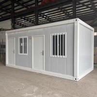 China Detachable Modular 20ft Container House Low Carbon Energy Saving Steel Frame for sale