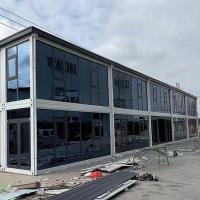 China Detachable Modular 20ft Container House Low Carbon Energy Saving Steel Frame for sale