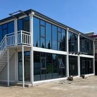 China Detachable Modular 20ft Container House Low Carbon Energy Saving Steel Frame for sale