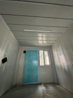 China Folding 40ft Shipping Container House with Toilet and Shower Sandwich Panel Steel Frame for sale