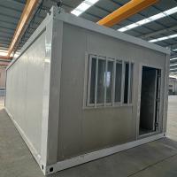 China Folding Prefab Container House 2.5mm Galvanized Steel Waterproof Durable Mobile Home for Living Office for sale