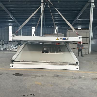 China Foldable Container House 5800x2500mm Galvanized Steel Prefab Home for Office Outdoor for sale