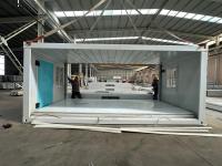 China Foldable Container House 5800x2500mm Galvanized Steel Prefab Home for Office Outdoor for sale