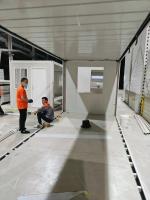 China Folding Container House 20ft 40ft Prefab Building Galvanized Steel 50mm Rock Wool Insulation for sale