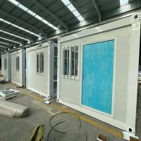China Foldable Container House 5800x2500mm Galvanized Steel Hurricane Proof Prefab Home for sale