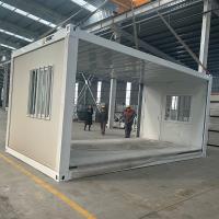 China Eco-Friendly Stackable Portable Prefabricated Folding Container House Mobile Foldable Home with EPS Sandwich Panel Roof for sale