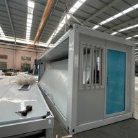 China Demountable Folding Cabin Storage Container House 2.5mm Galvanized Steel 20 Year Lifespan for sale